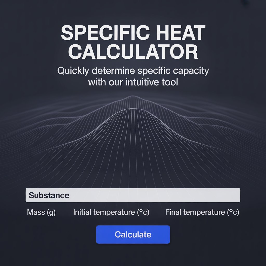 Specific Heat Calculator | Free Physics & Engineering Tool