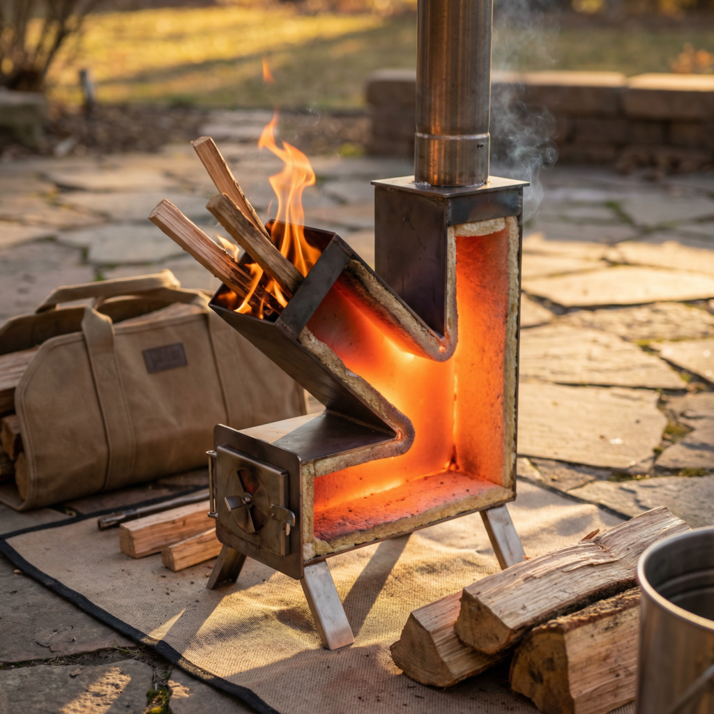 Rocket Stove Wood Burning Heater: All-in-One Guide 2026